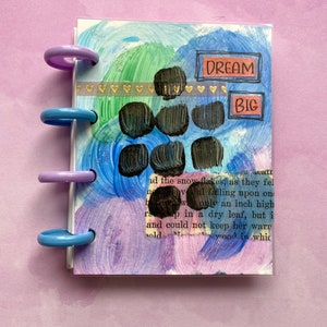 Micro Happy Notes, Mini Happy Planner Booklet, 4 Discs, Laminated ...