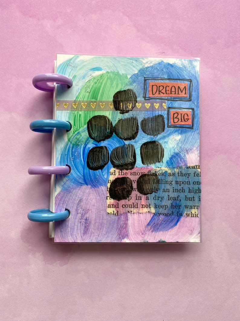 Micro Happy Notes Mini Happy Planner Booklet 4 Discs - Etsy