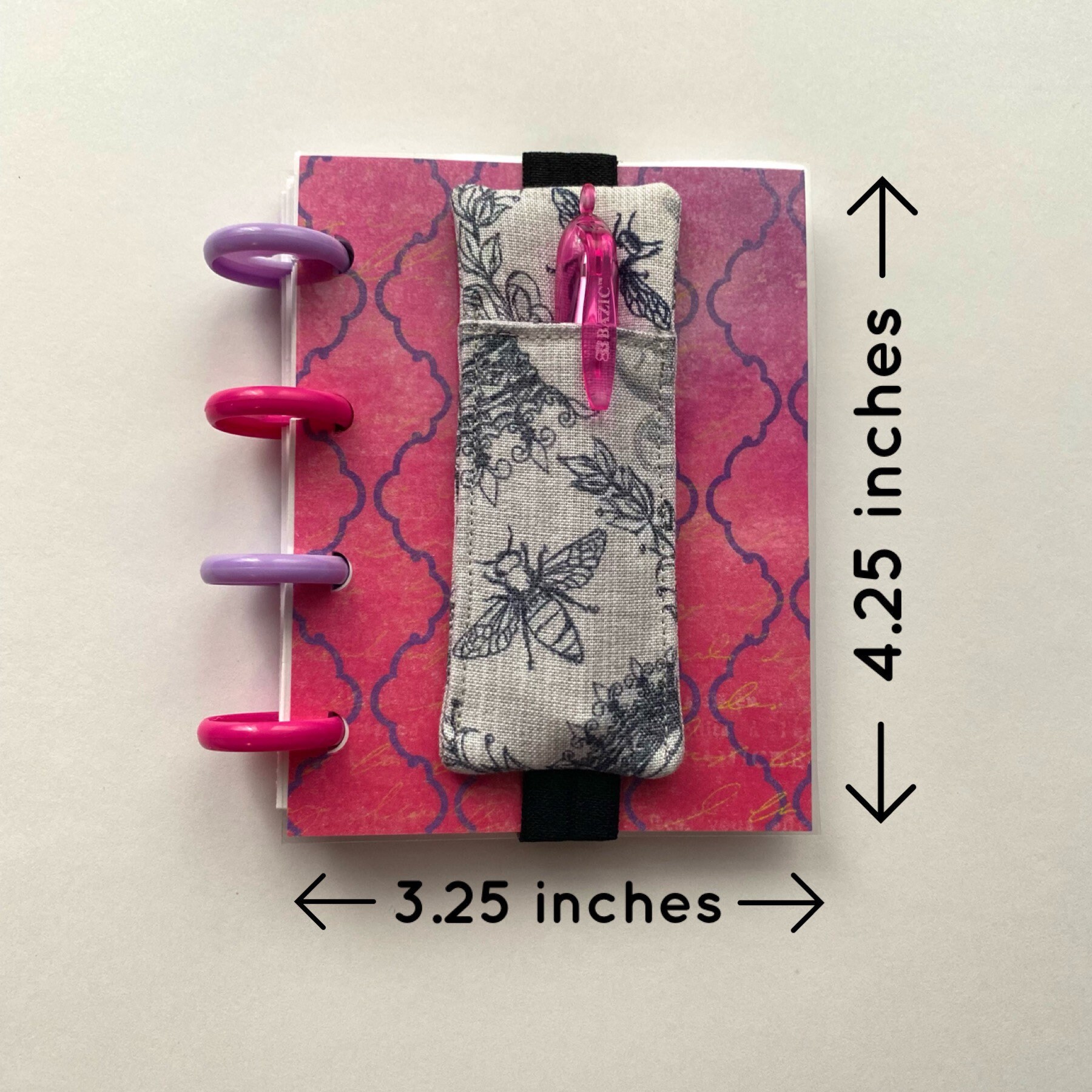 Micro Happy Notes Mini Happy Planner Pen Pouch Pen Holder - Etsy