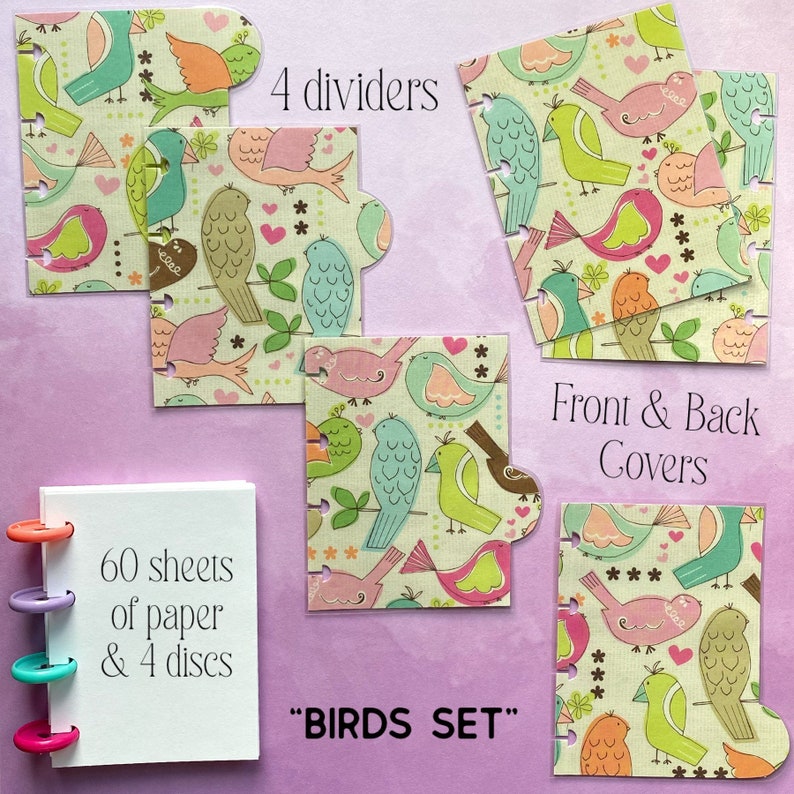 Micro Happy Notes Dividers Mini Happy Planner Booklet 4 - Etsy