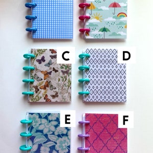 Micro Happy Notes, Mini Happy Planner Booklet, 4 Discs, Laminated ...