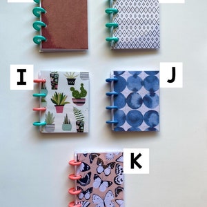 Micro Happy Notes, Mini Happy Planner Booklet, 4 Discs, Laminated ...