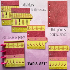 Micro Happy Notes Dividers, Mini Happy Planner Booklet, 4 Discs ...