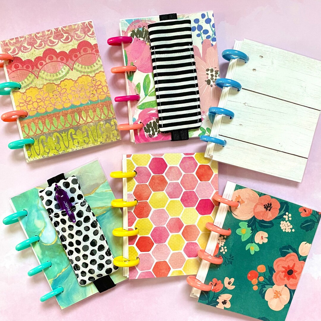 Micro Happy Notes Mini Happy Planner Booklet 4 Discs - Etsy
