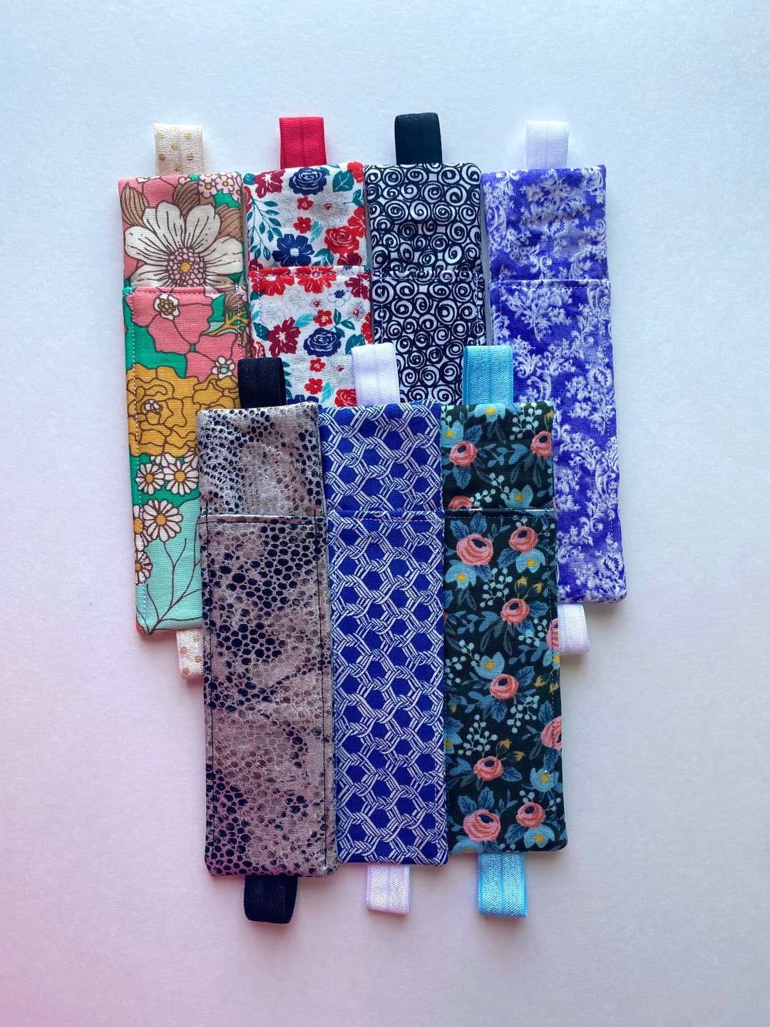 Planner Pen Pouch, Pen Sleeve, Notebook Pen Holder, Pencil Pouch ...