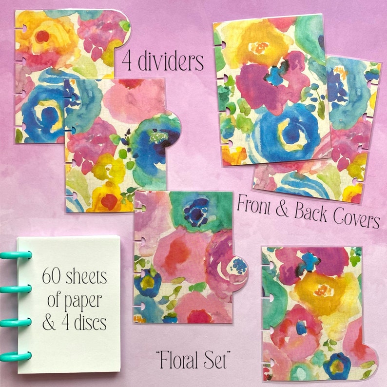 Micro Happy Notes Dividers Mini Happy Planner Booklet 4 - Etsy