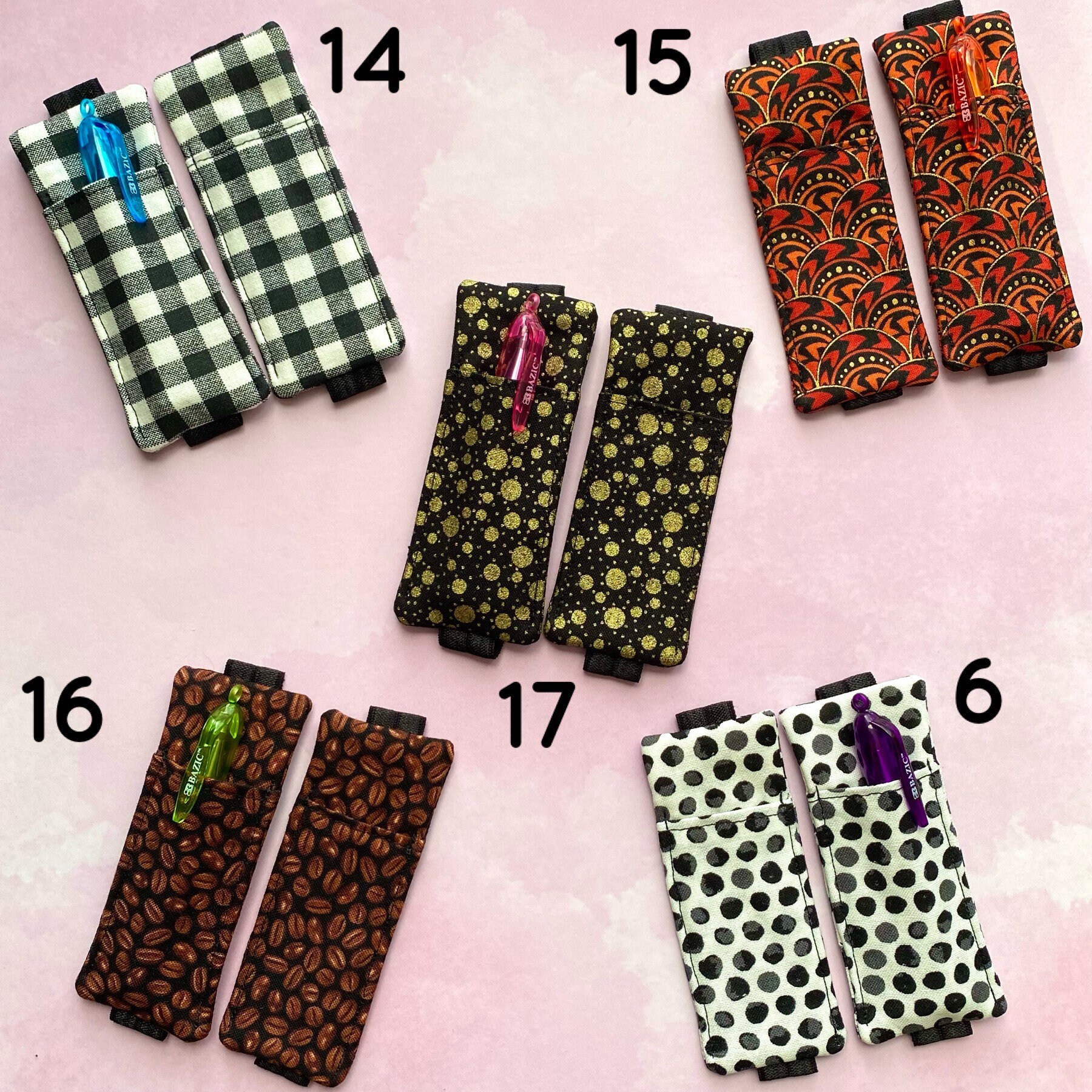 Micro Happy Notes Mini Happy Planner Pen Pouch Pen Holder - Etsy