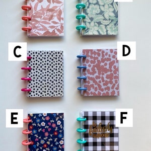 Micro Happy Notes, Mini Happy Planner Booklet, 4 Discs, Laminated ...