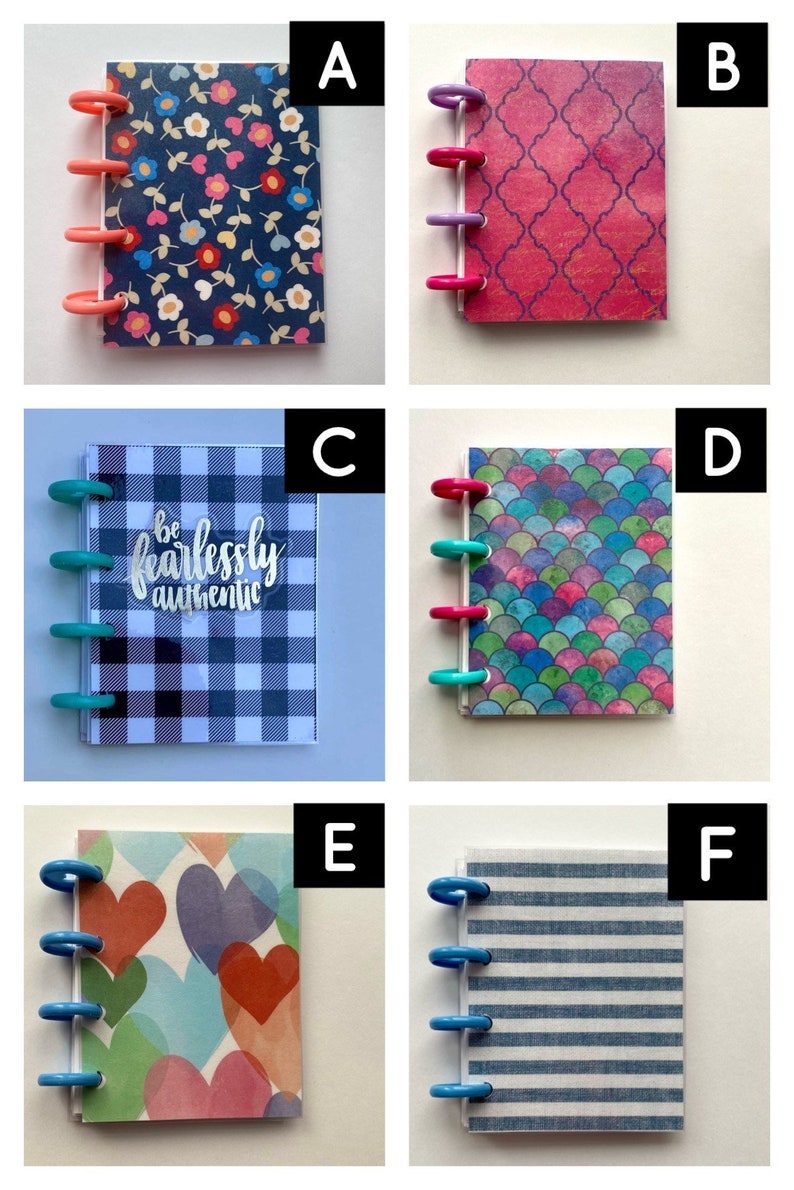 Micro Happy Notes Mini Happy Planner Booklet 4 Discs - Etsy