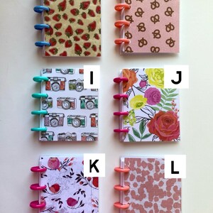 Micro Happy Notes, Mini Happy Planner Booklet, 4 Discs, Laminated ...