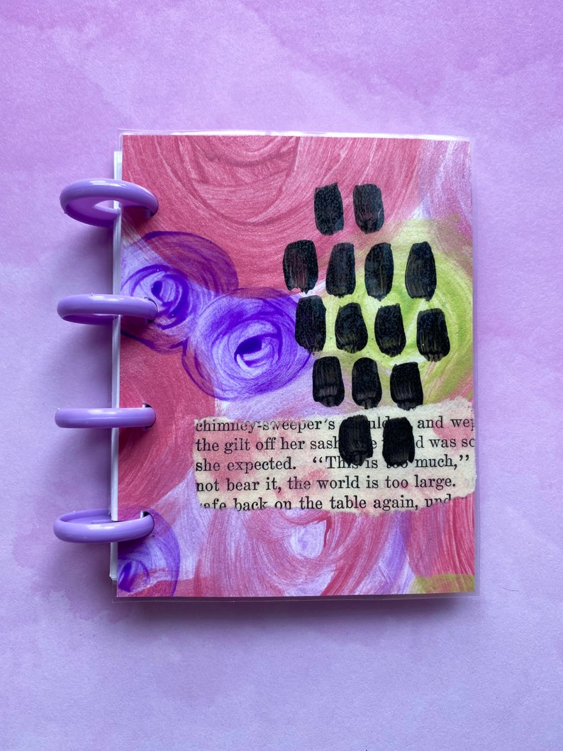 Micro Happy Notes Mini Happy Planner Booklet 4 Discs - Etsy