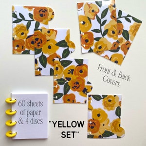 Micro Happy Notes Dividers, Mini Happy Planner Booklet, 4 Discs ...