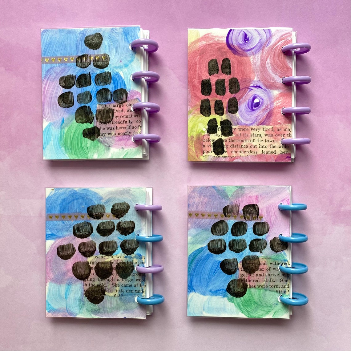 Micro Happy Notes Mini Happy Planner Booklet 4 Discs - Etsy