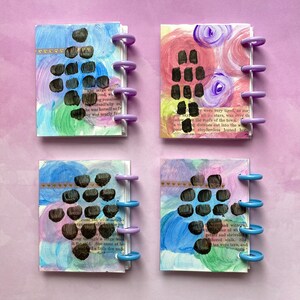 Micro Happy Notes, Mini Happy Planner Booklet, 4 Discs, Laminated ...