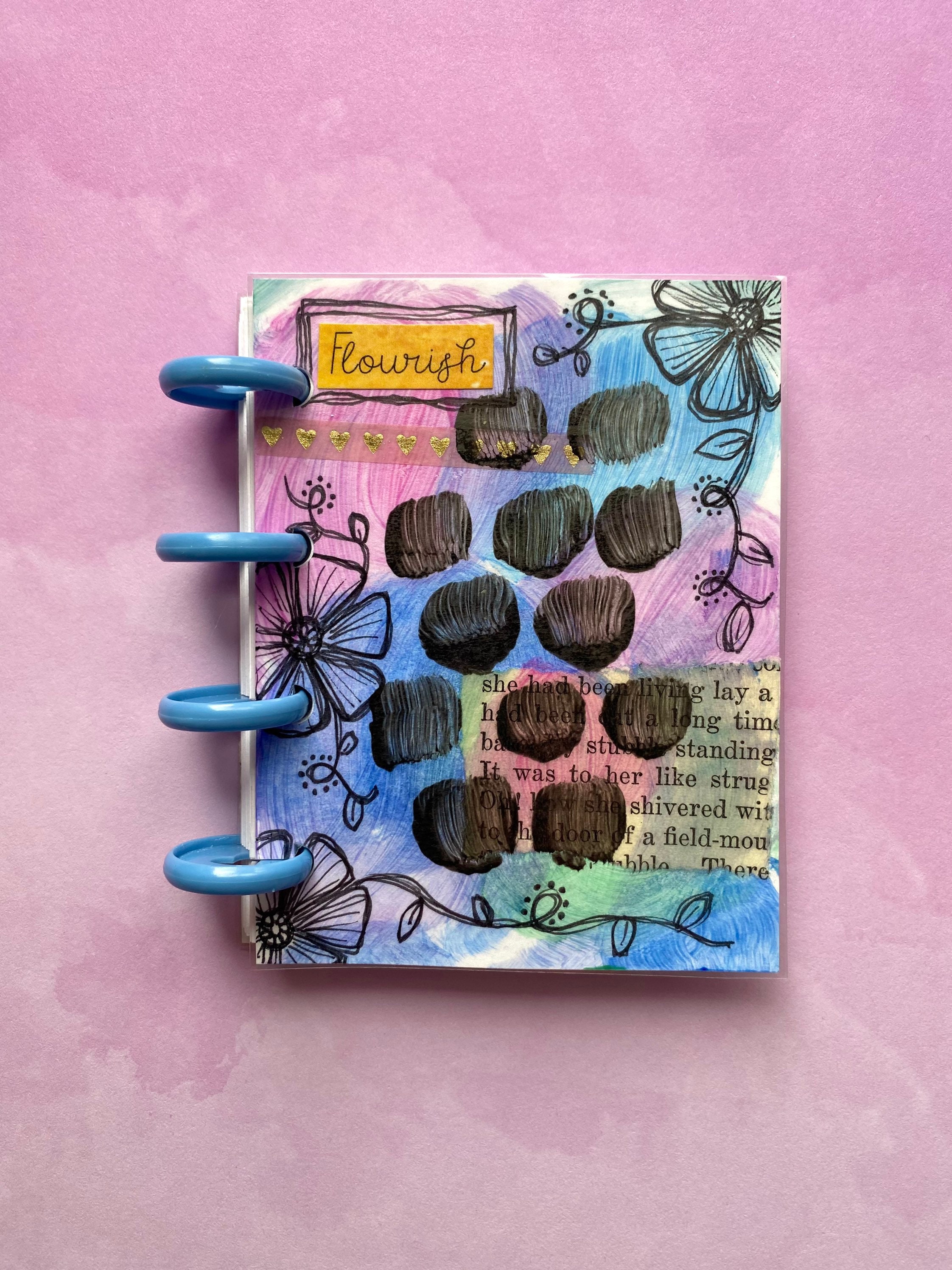 Micro Happy Notes Mini Happy Planner Booklet 4 Discs - Etsy