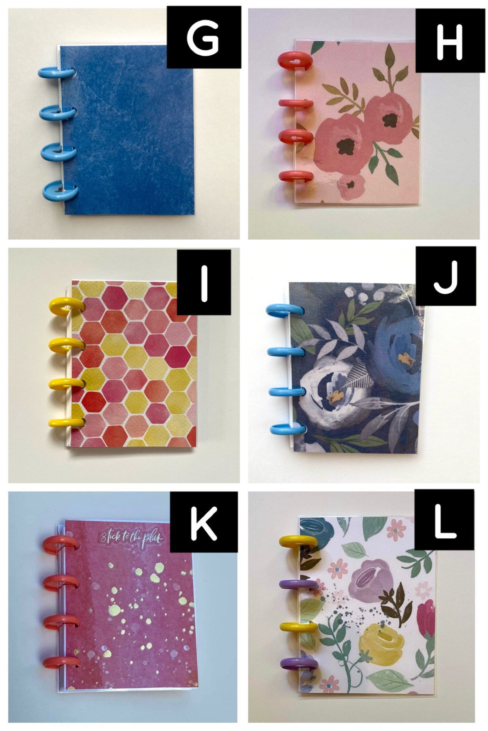 Micro Happy Notes Mini Happy Planner Booklet 4 Discs - Etsy