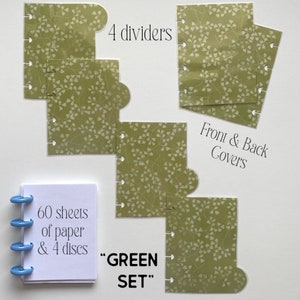 Micro Happy Notes Dividers, Mini Happy Planner Booklet, 4 Discs ...