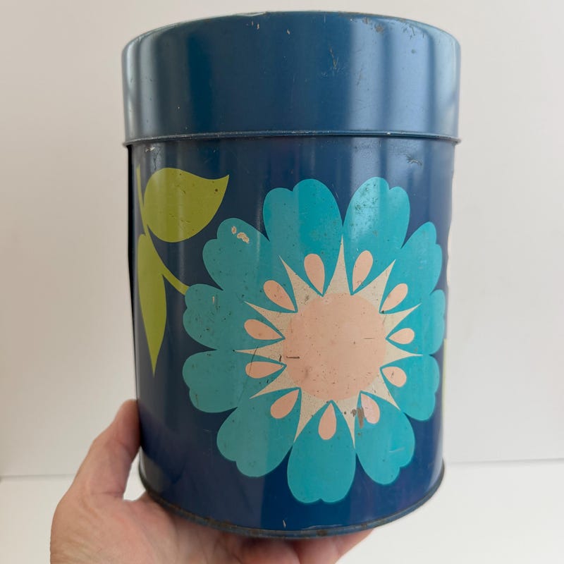 1970s Daisy Canisters - Etsy