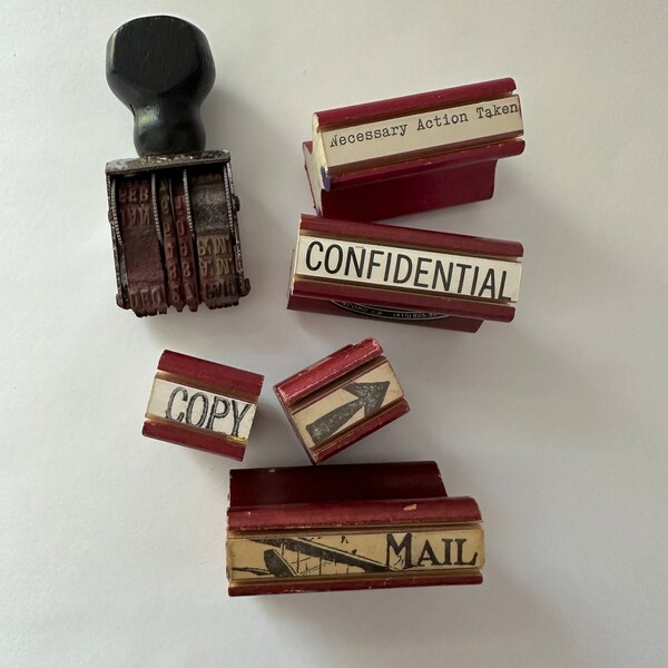 Vintage Rubber Stamp - Etsy