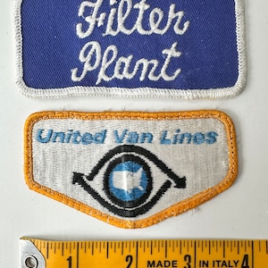 Vintage Embroidered Company Patches - SOLD INDIVIDUALLY - Automotive - Mechanic - Industrial ...
