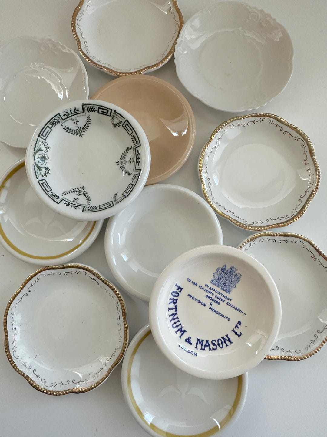 Lovely Vintage Butter Pats - CHOOSE ONE - Ironstone Butter Pats Chunky ...