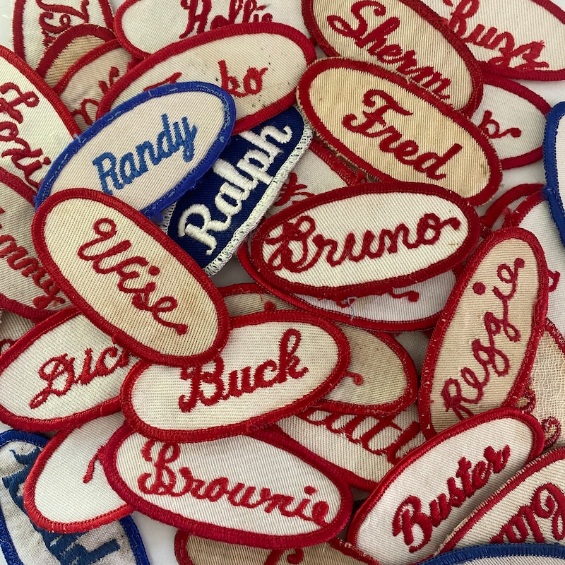 Shirt Name Patch - Etsy