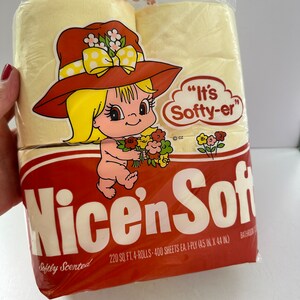 Vintage 1970’s New Old Stock Toilet Paper Tissue 4-pack - CHOOSE ONE ...