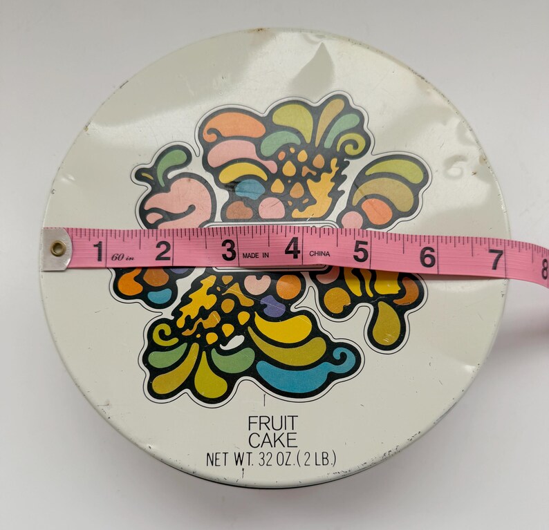 Vintage BLUM'S San Francisco Round FRUIT CAKE Tin - Defunct Bakery ...