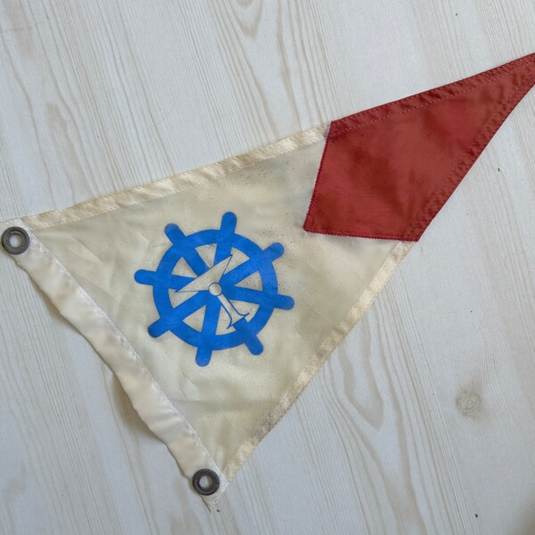 Vintage Burgee Flags - Etsy