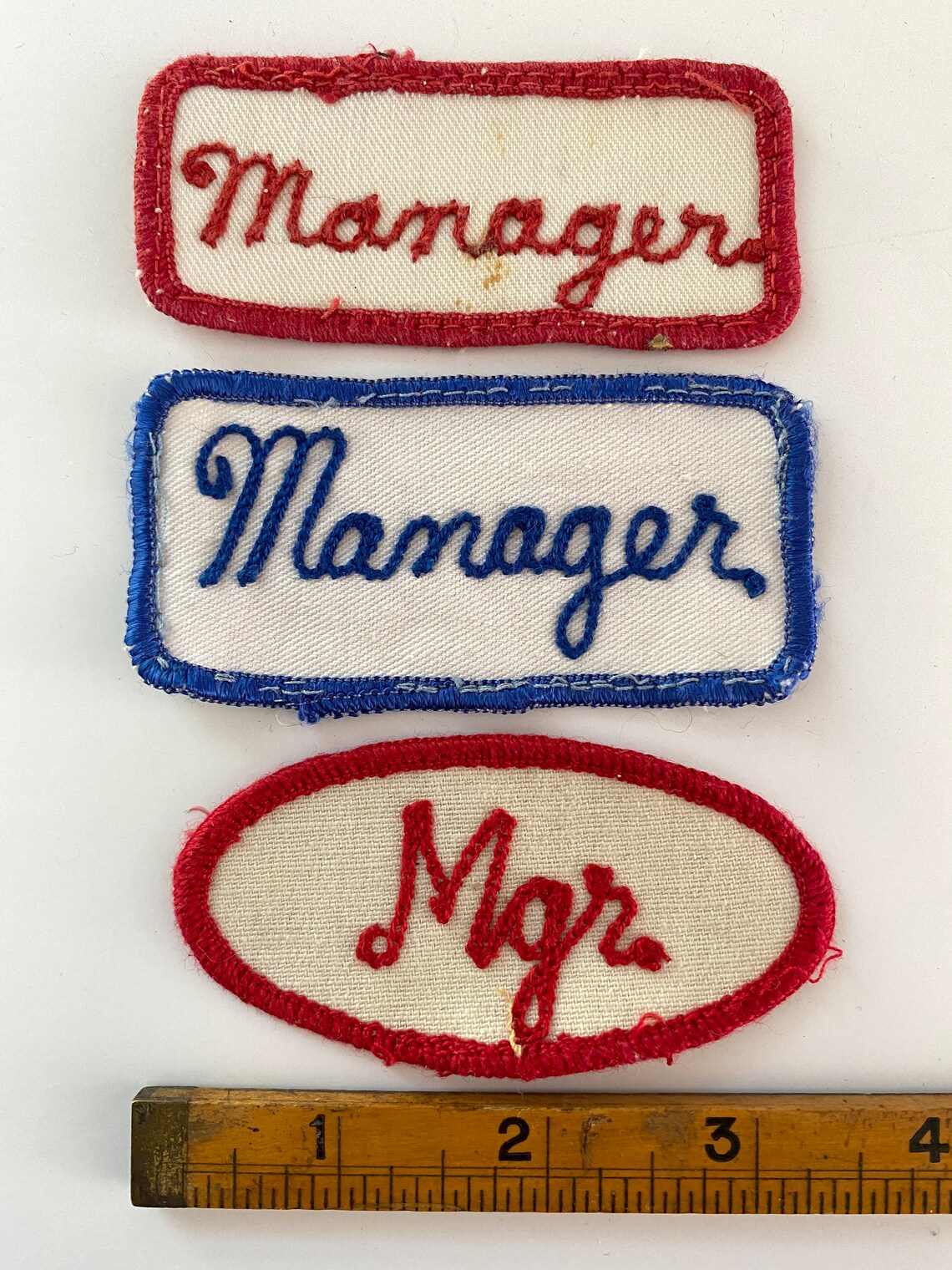 RESTOCKED Vintage Embroidered Uniform Job Occupation Patches - Etsy