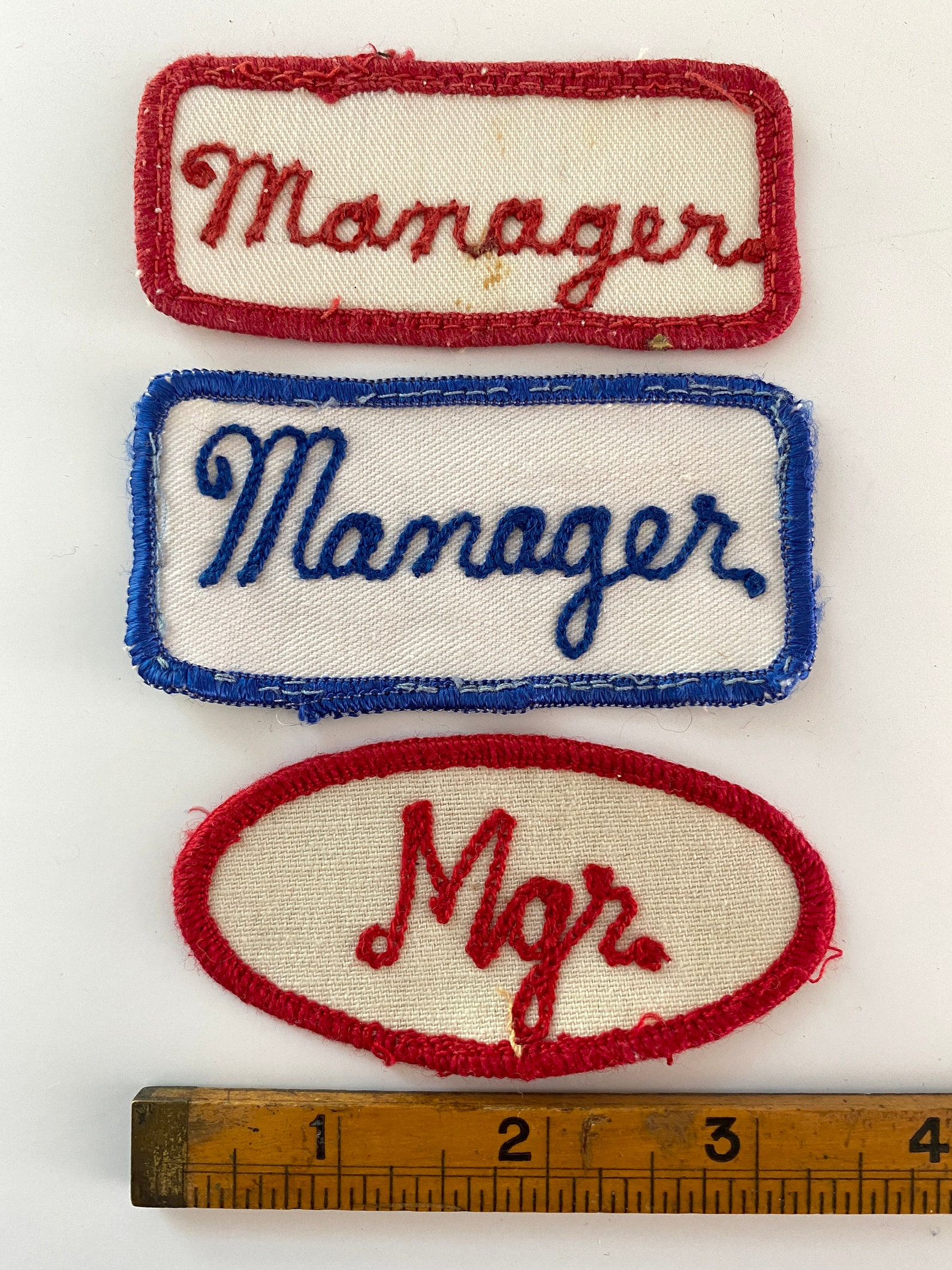 RESTOCKED Vintage Embroidered Uniform Job Occupation Patches - Etsy