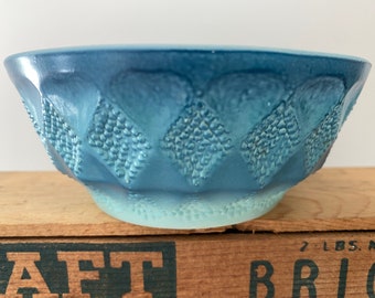 Fire King Blue Bowl | Etsy