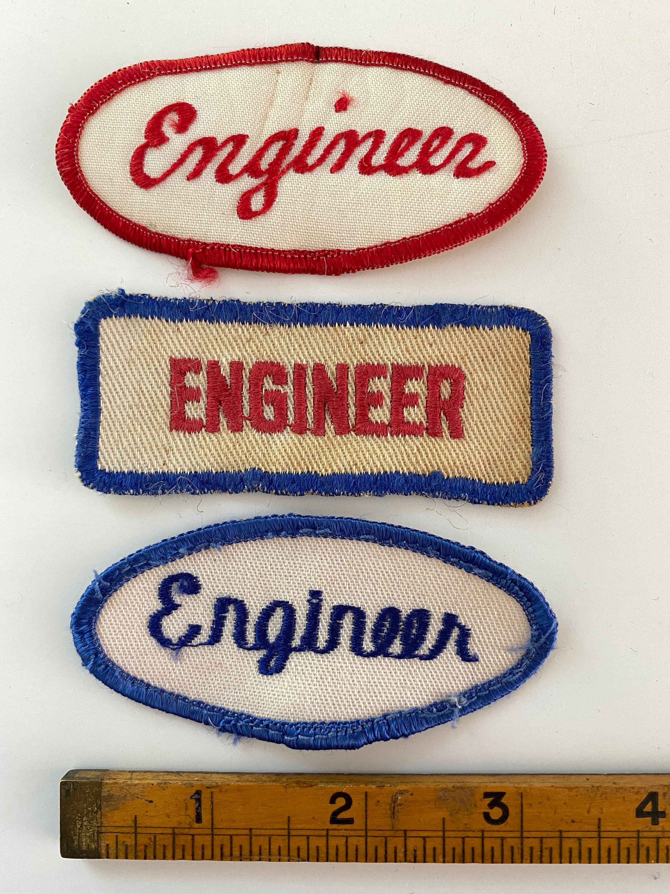 RESTOCKED Vintage Embroidered Uniform Job Occupation Patches - Etsy