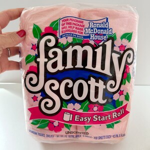 Vintage 1970’s New Old Stock Toilet Paper Tissue 4-pack - CHOOSE ONE ...
