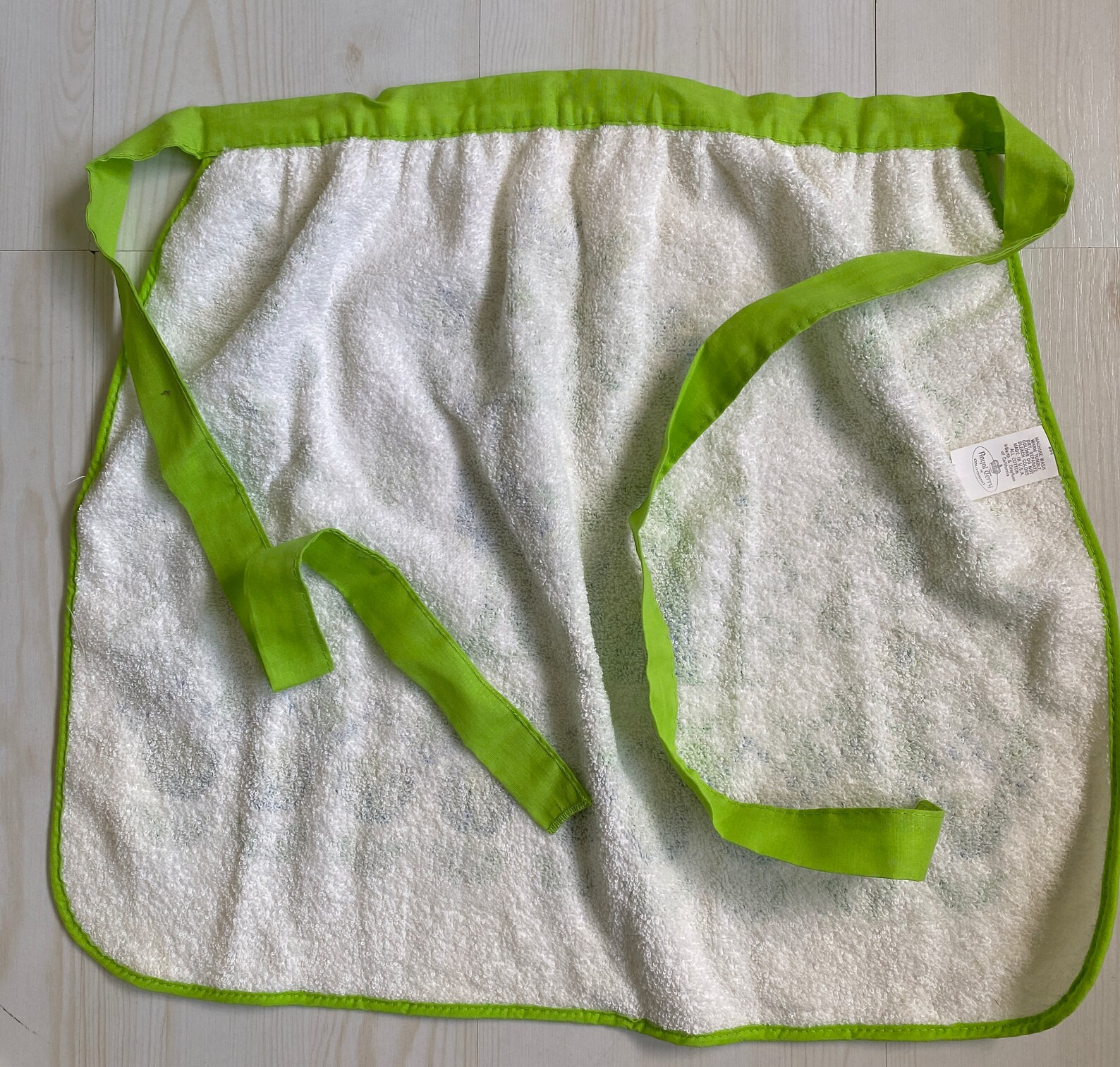 Vintage 70's New Old Stock Terry Cloth Kitchen Set Half - Etsy