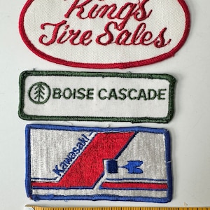 Vintage Embroidered Company Patches - SOLD INDIVIDUALLY - Automotive ...