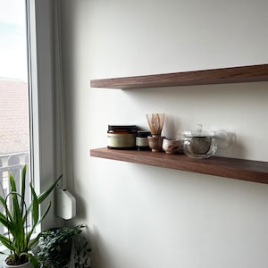 Custom Size Floating Shelves - Made to Order! - Etsy