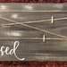 Wooden Photo Memory Board - Etsy