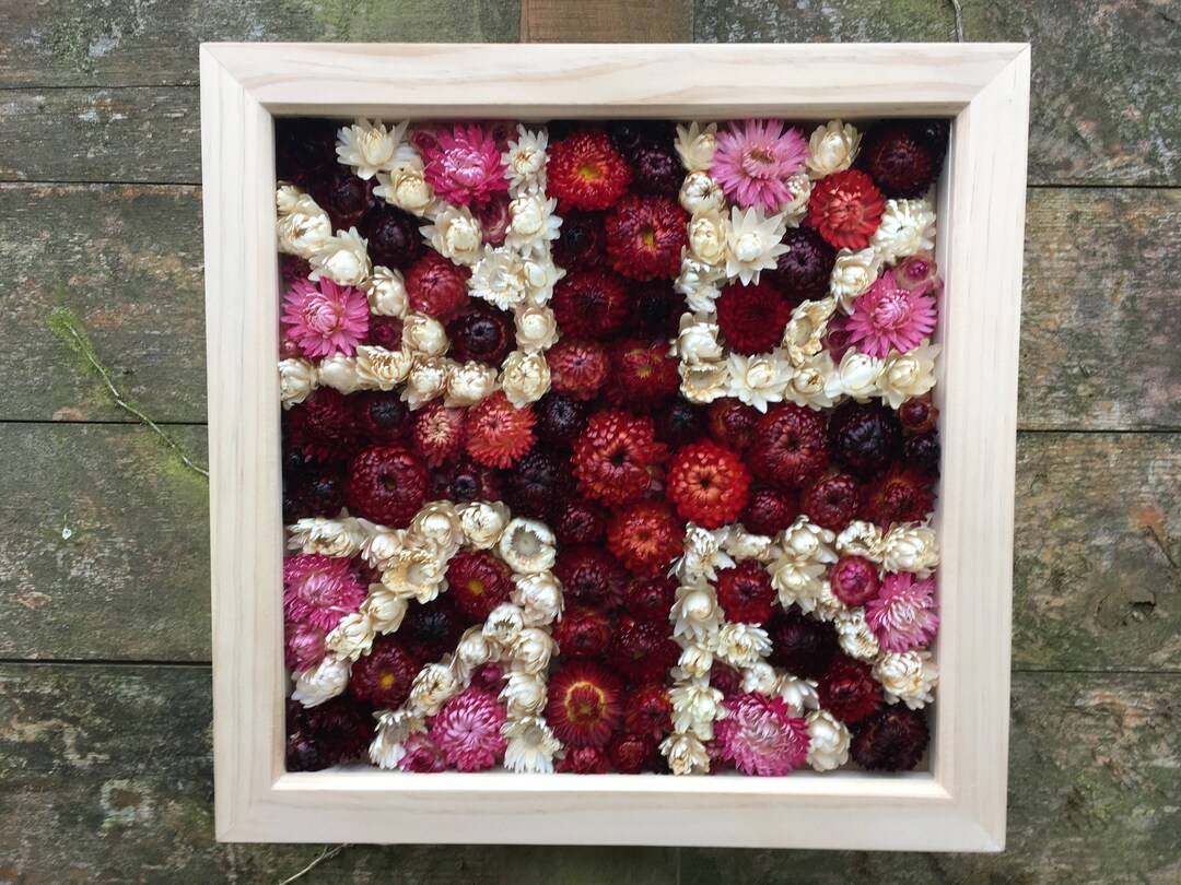 Jubilee Union Jack Flower Frame - Etsy UK