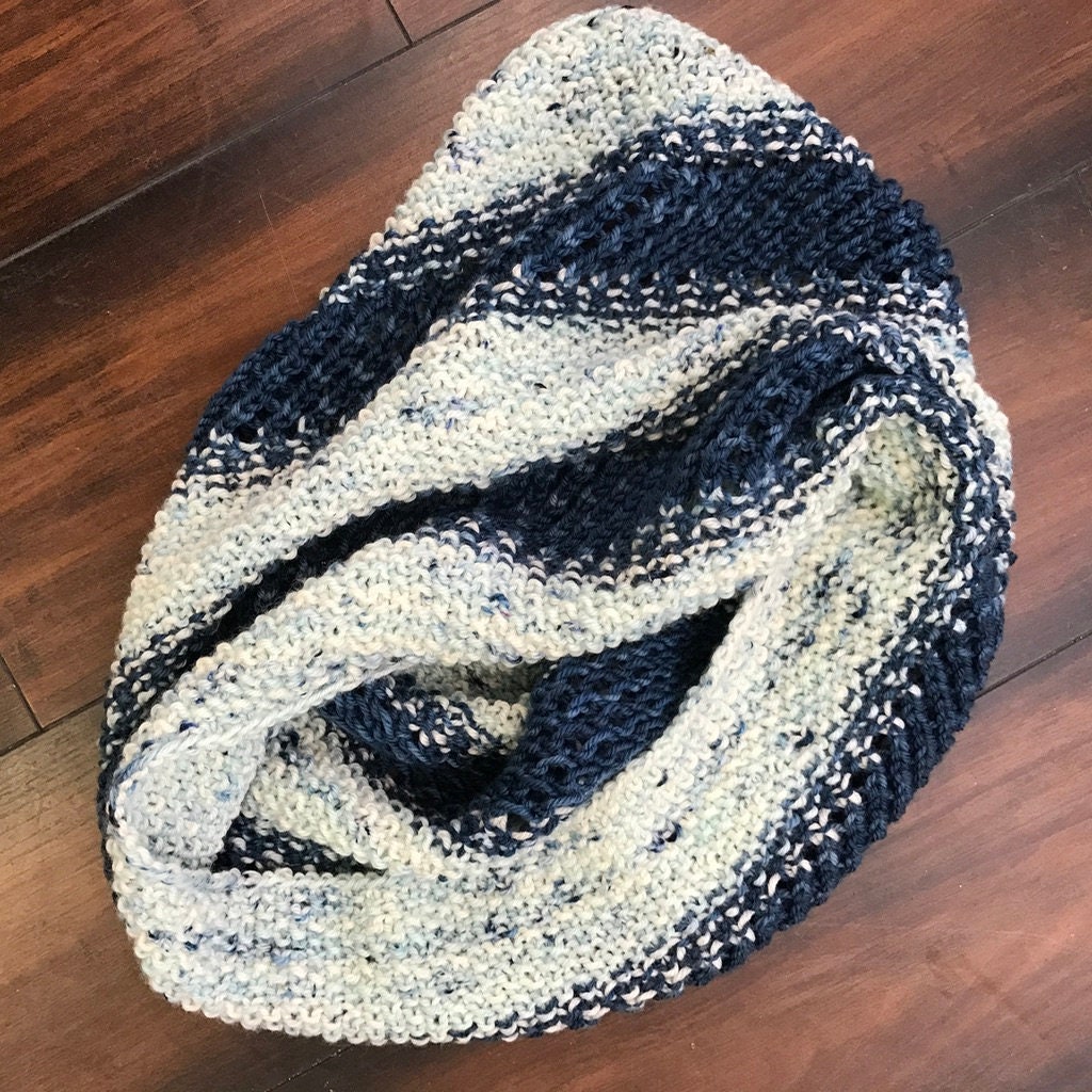 Knitting Pattern | "waffle Cone Cowl - Worsted" | Cozy Cowl Knitting ...