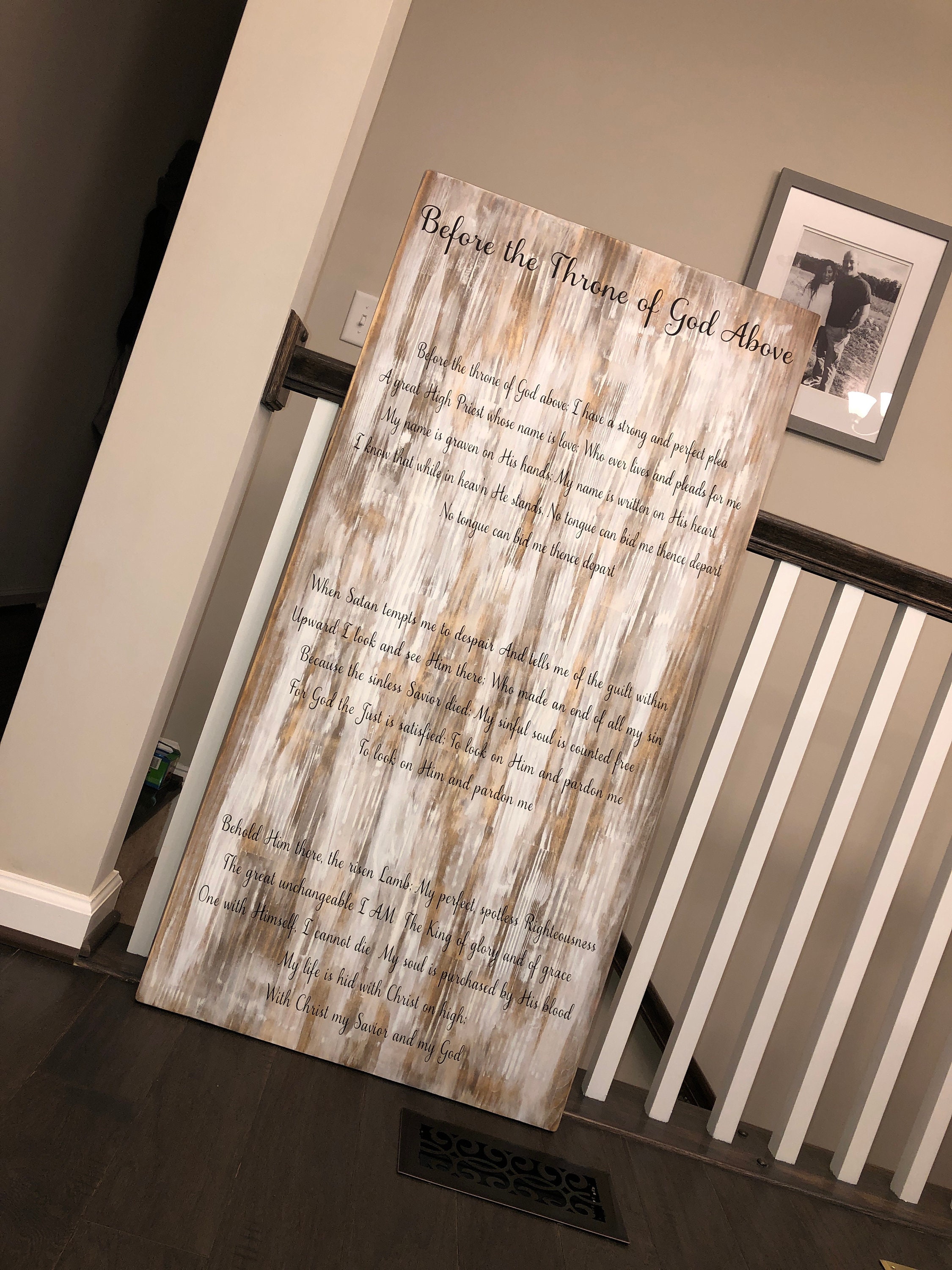 Rustic custom plank signs | Etsy