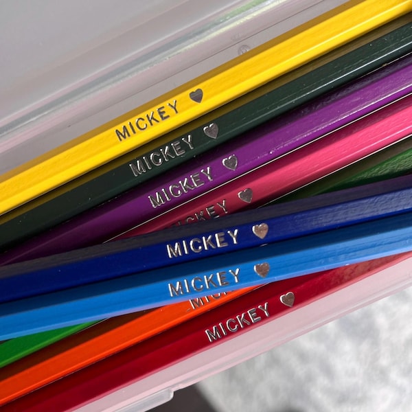 Personal Colored Pencils - Etsy