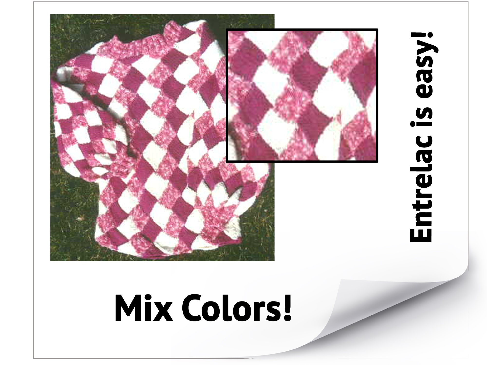 Entrelac Sweater & Hat Knitting Pattern for Handspun Yarn - Etsy