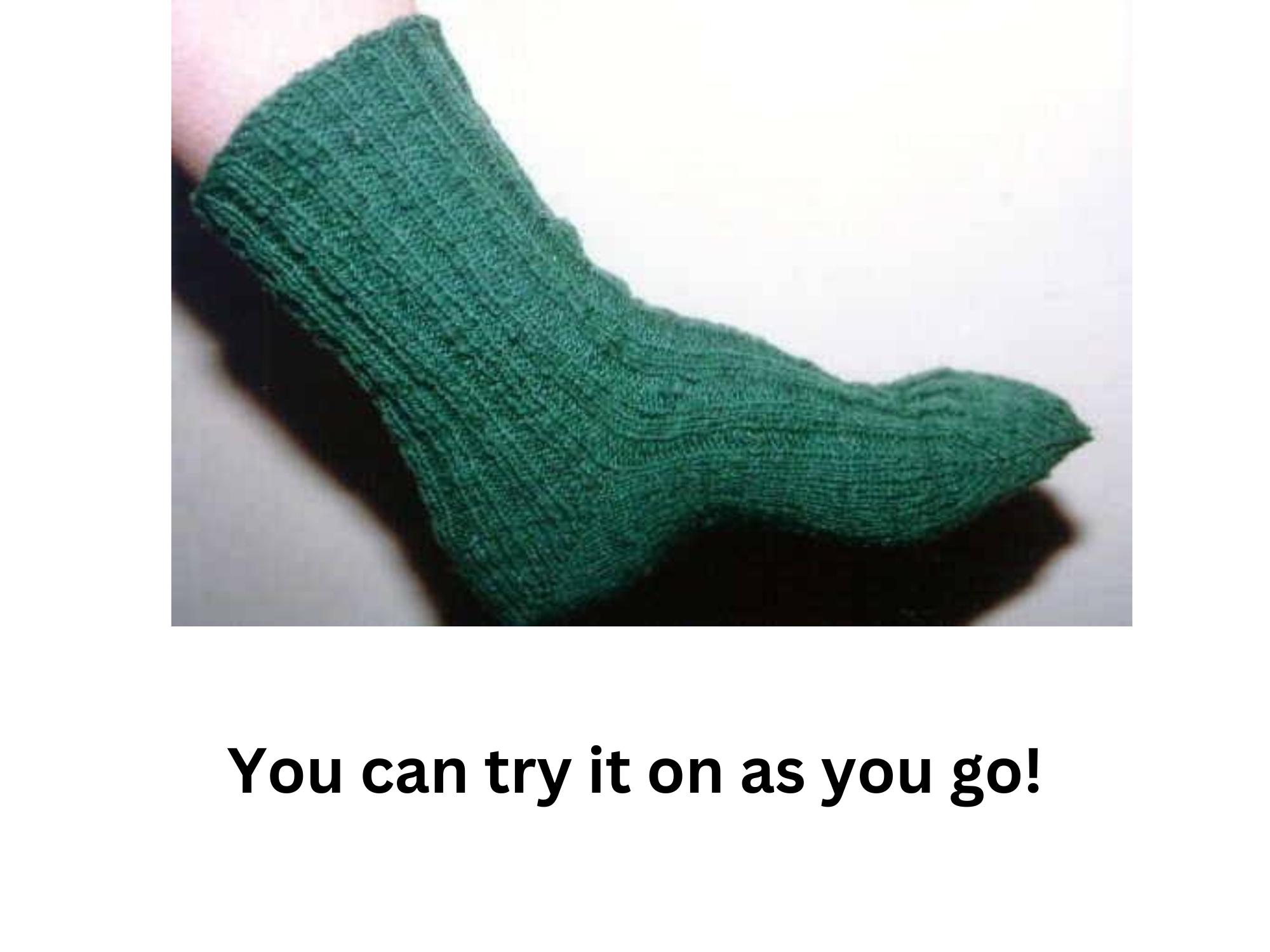 Toe up Socks Knitting Pattern - Etsy