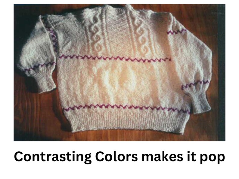 Cable Yoke Sweater Knitting Pattern - Etsy