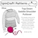 Saddle Shoulder Sweater Knitting Pattern - Etsy