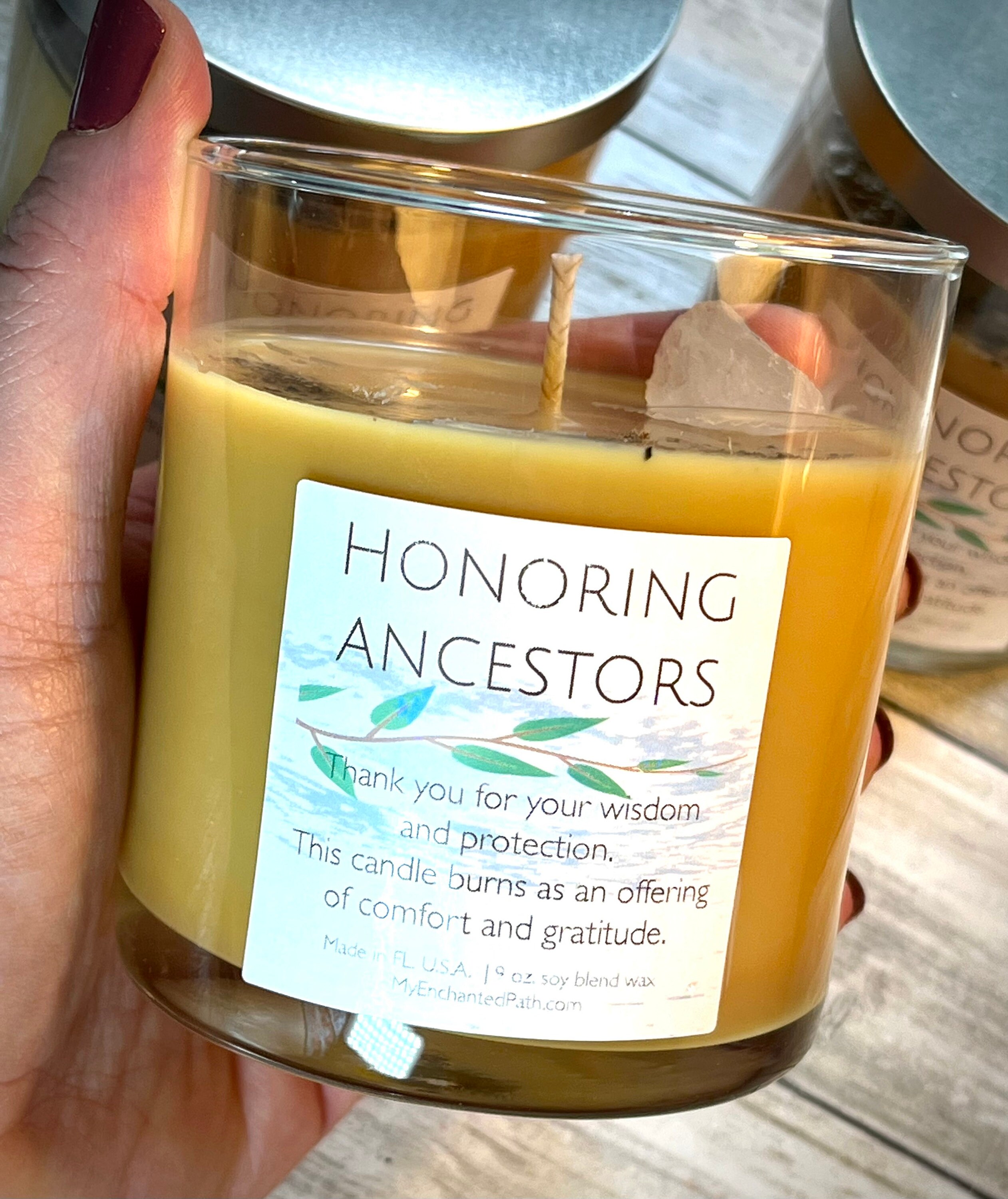 Honoring Ancestors Candle an Offering Candle for Your - Etsy