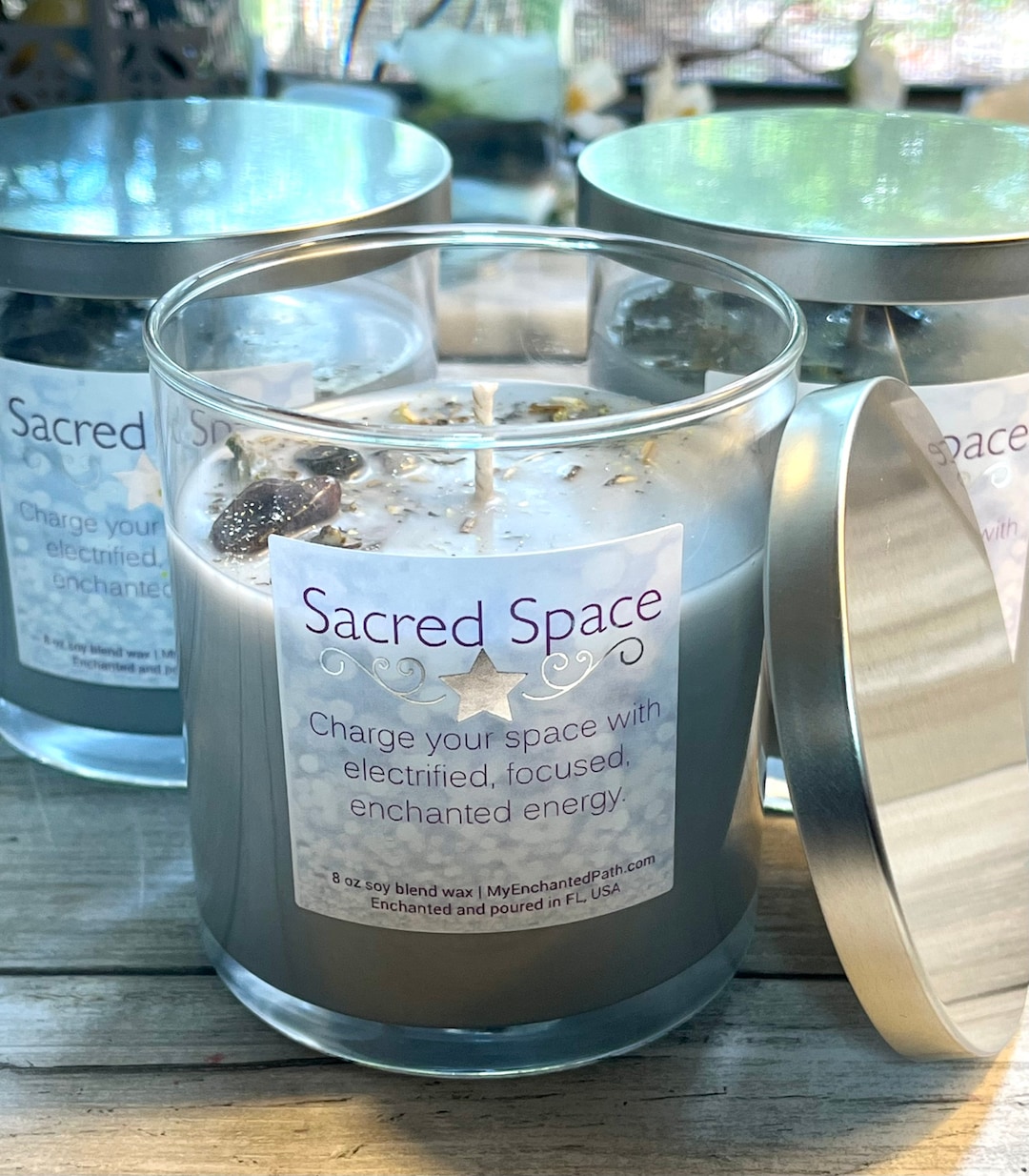 Sacred Space Candle | Altar, Ritual, Meditation Candle | 11 Ounce ...