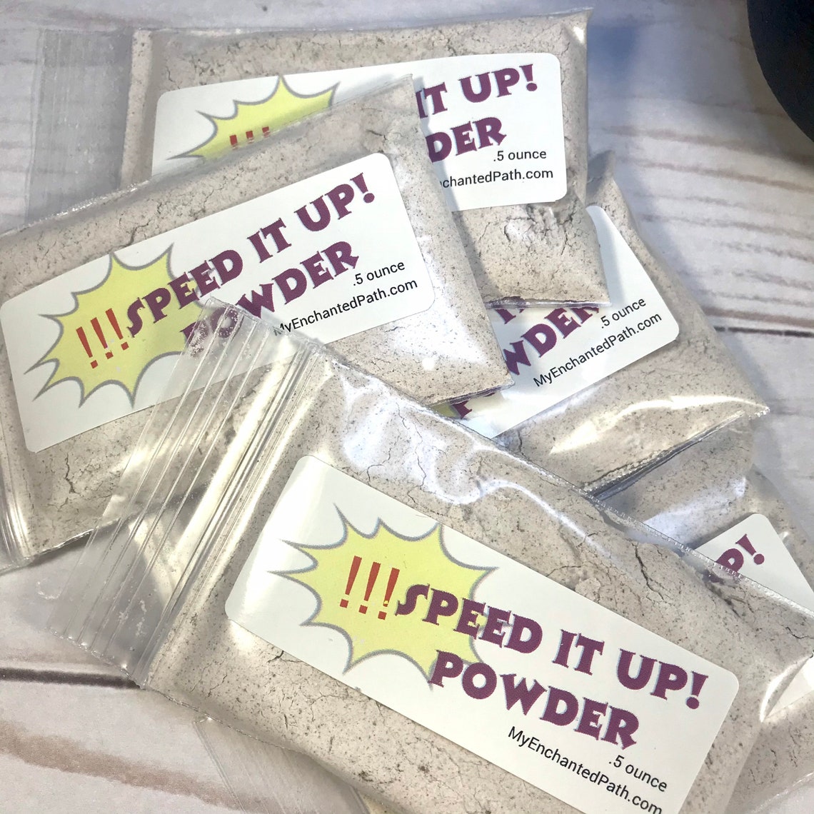 Speed It up Powder Quickens Results of Spells .5 Oz Packet - Etsy