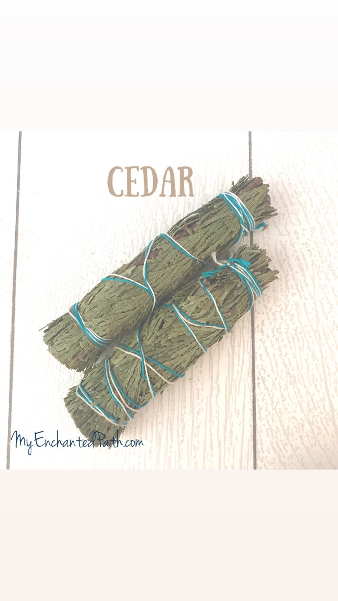 Cedar Smudge Bundle 4inch - Etsy